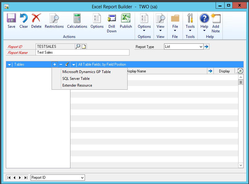 How to create an Excel Refreshable Reports 101